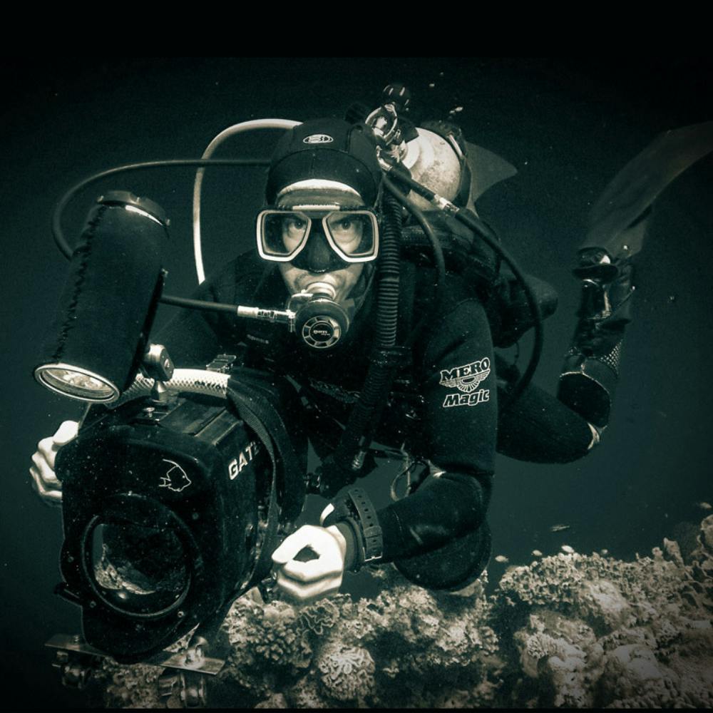 Ocean Dive, Swimming Costume, Underwater, Woman by Blue Water ...