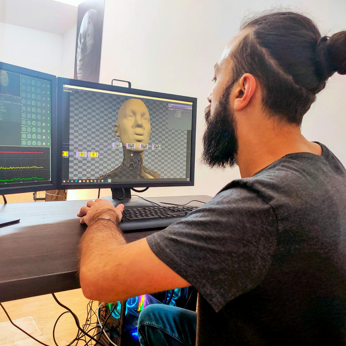 Woman, Face, Cgi, Vj by Hayk Zakoyan – Stock Footage | Artlist