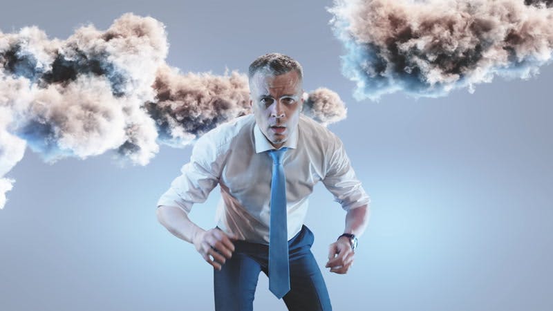 Composite Animation, Stress, Screaming, Breakdown by Frame Stock ...