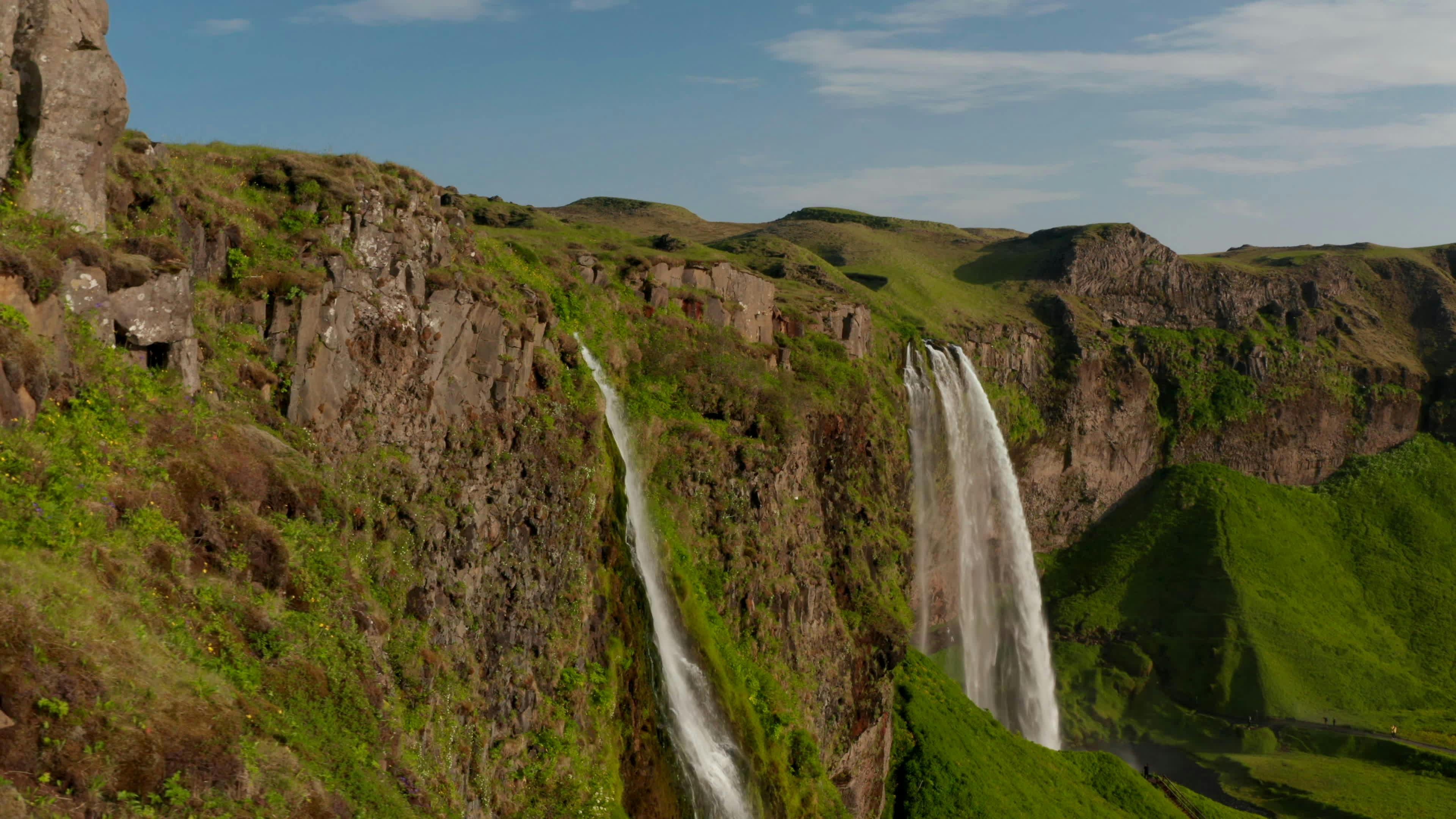 Discover Aerials of Iceland Waterfalls, a story-driven footage | Artlist