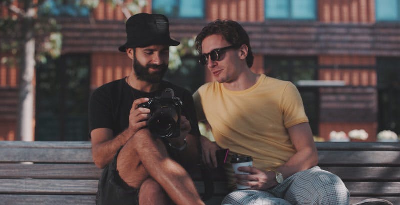 Men, Photographer, Model, Camera by Hans Peter Schepp – Stock Footage ...
