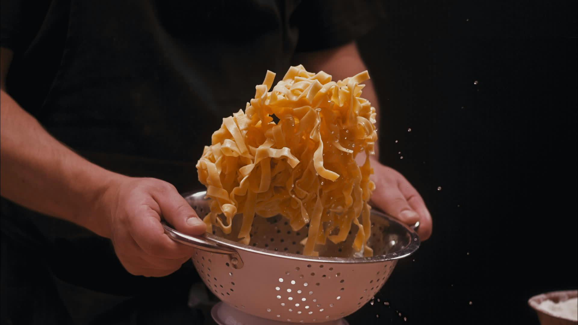 Discover Linguini Cooking, a story-driven footage | Artlist
