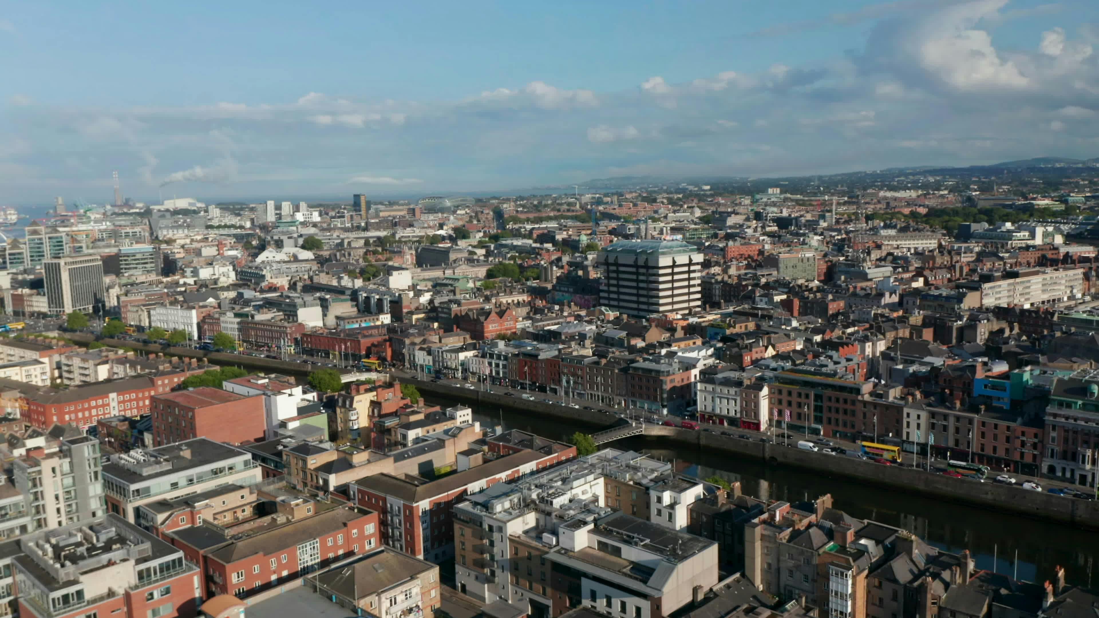 Discover Aerials of Dublin Ireland, a story-driven footage | Artlist